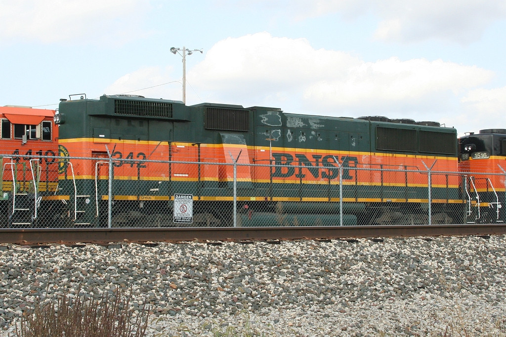 BNSF 342 cabless